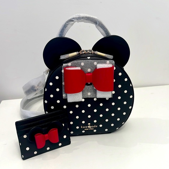 kate spade | Bags | Kate Spade Minnie Mouse Crossbody Shoulder Bag 75 X ...